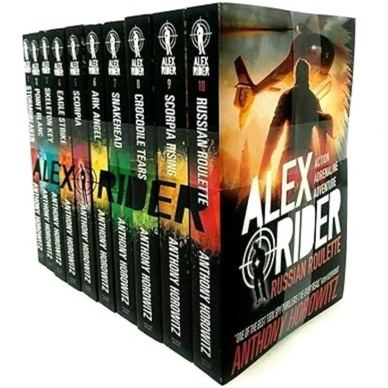 خرید و قیمت Alex Rider 10 Books Box Set Complete Collection | ترب