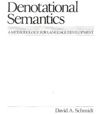 خرید و قیمت دانلود کتاب Denotational Semantics: A Methodology for Language Development 1986 | ترب