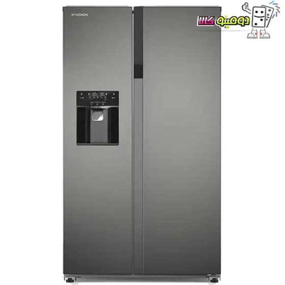خرید و قیمت یخچال فریزر ساید بای ساید 28 فوت ایکس ویژن مدل HS600-WI/SI | ترب