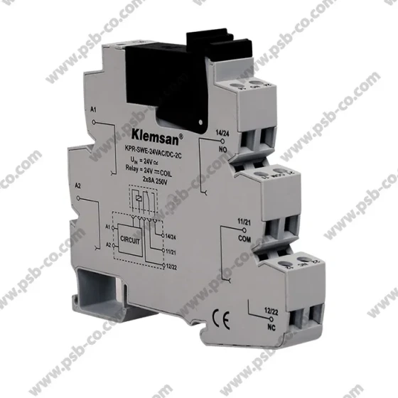 خرید و قیمت رله PLC واسط باريک 24Vac/dc-2C مدل 272540 | ترب