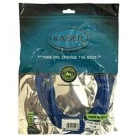 خرید و قیمت کابل شبکه CAT5 1.5 متری Kaiser Blue | ترب