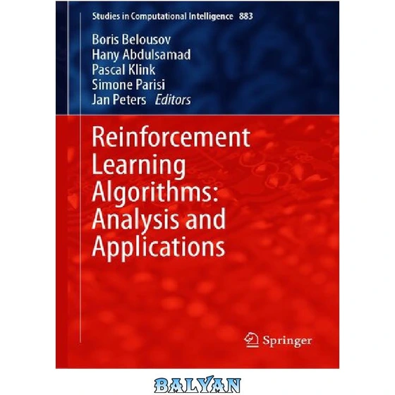 خرید و قیمت دانلود کتاب Reinforcement Learning Algorithms Analysis And Applications ترب