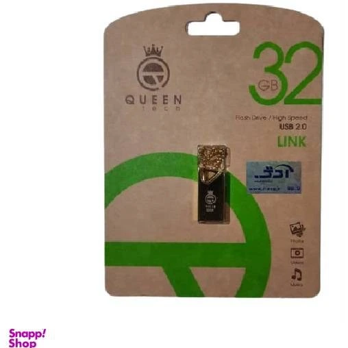 خرید و قیمت فلش مموری کویین تک (Queen Tech) مدل Link ظرفیت 32GB | ترب
