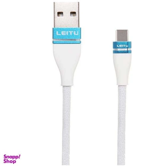 خرید و قیمت کابل تبدیل USB به USB-C لیتو (Leitu) مدل Ld-10 به طول 1m | ترب