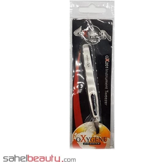 خرید و قیمت موچین انبری سرکج حرفه‌ای اکسیژن Oxygene مدل OX-201 | ترب