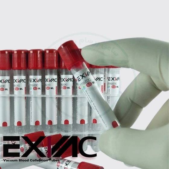 خرید و قیمت لوله وکیوم استریل 9 ml بدون ماده اضافه EXVAC(Plain) | ترب