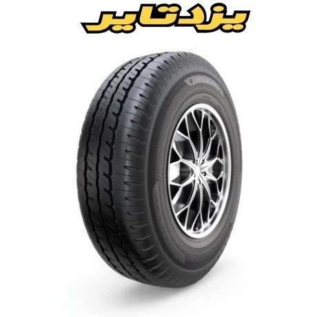 خرید و قیمت لاستیک یزد تایر سایز 195R14 مدل SOLAR(دو حلقه) (پس کرایه) | ترب