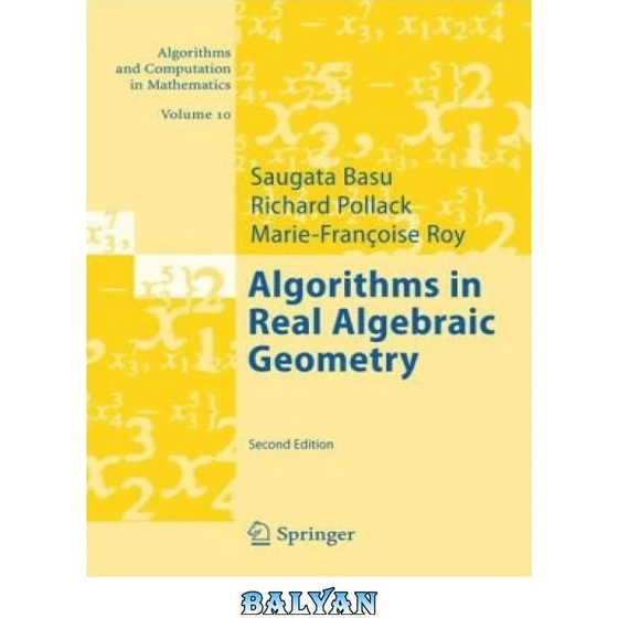 خرید و قیمت دانلود کتاب Algorithms In Real Algebraic Geometry ترب