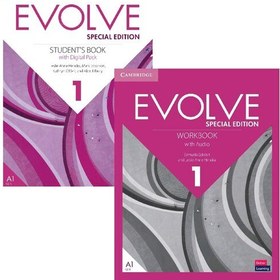 خرید و قیمت کتاب زبان ایوولو 1 Evolve 1 student book with workbook | ترب