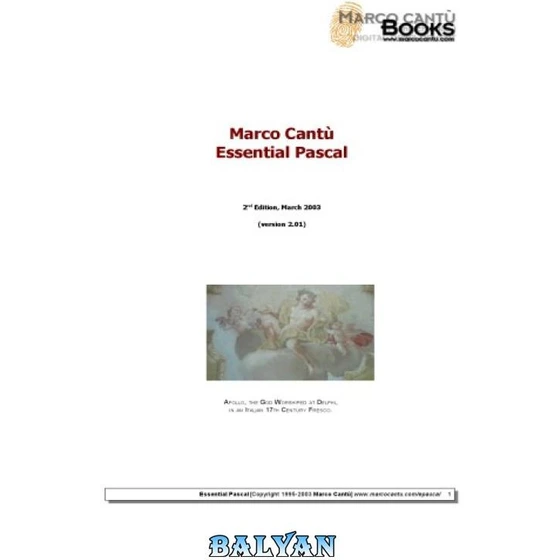 خرید و قیمت دانلود کتاب Essential Pascal | ترب