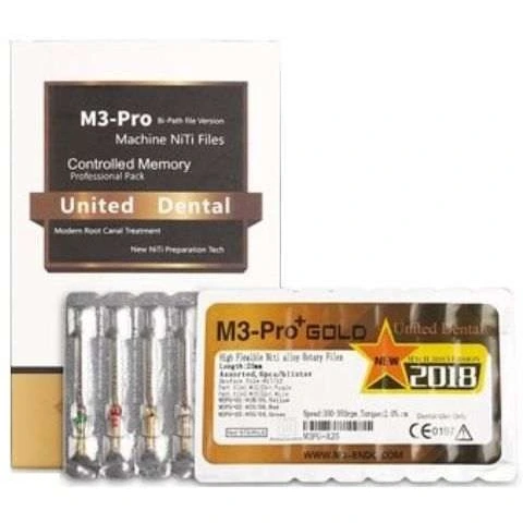 خرید و قیمت فایل روتاری 4٪ M3 Pro Gold Rotary File | ترب