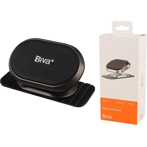 خرید و قیمت هولدر و پایه نگهدارنده رومیزی بیوا Biva BH-18 Magnet Bracket مگنتی | ترب