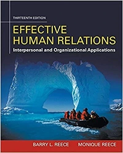 خرید و قیمت کتاب افکتیو هیومن ریلیشنز Effective Human Relations, 13th ...