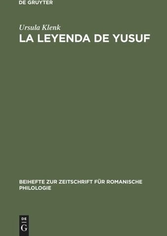 خرید و قیمت دانلود کتاب آلمانی La Leyenda de Yusuf: An Aljamiado Text ...