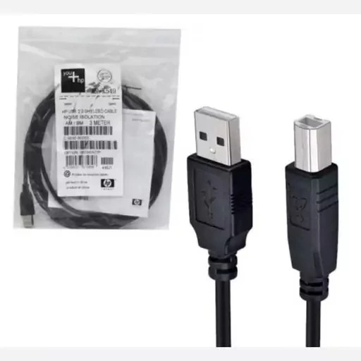 خرید و قیمت کابل پرینتر 3 متری اصلی اچ پی HP MR-K549 | ترب