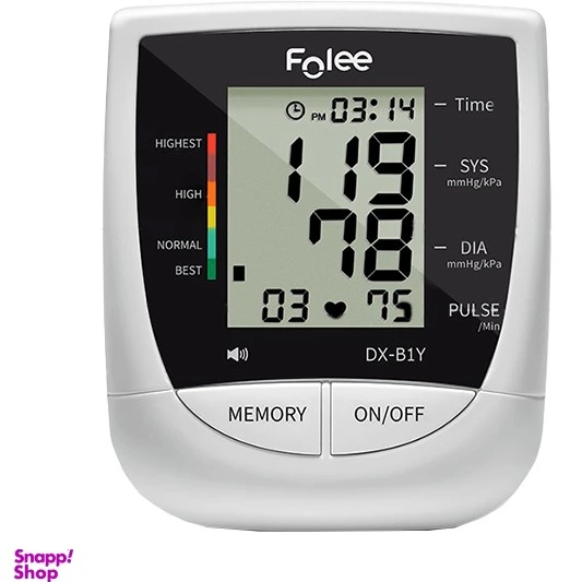 خرید و قیمت فشار سنج دیجیتال بازویی فولی (Folee) مدل DX-B1Y | ترب