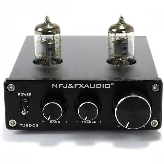 خرید و قیمت پری آمپلی فایر لامپی FX-AUDIO TUBE-03 Preamplifier 6K4 Tube ...