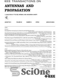 خرید و قیمت دانلود کتاب IEEE Transactions on Antennas and Propagation – تراکنش های IEEE روی آنتن ...