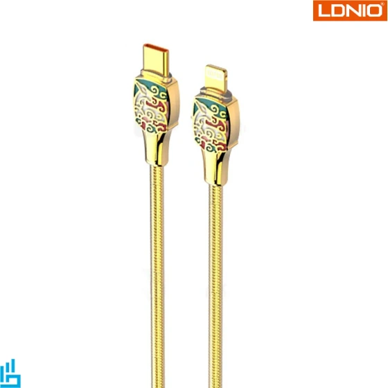 خرید و قیمت کابل شارژ تایپ سی TypeC به لایتنینگ Lightning الدینیو LDNIO LC881 طول 1 متر | ترب