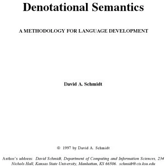 خرید و قیمت دانلود کتاب Denotational Semantics. A Methodology for Language Development 2006 | ترب