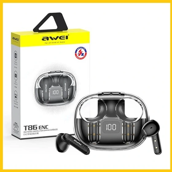 خرید و قیمت ایرپاد بلوتوث بیسیم اوی AWEI T86 ENC | ترب