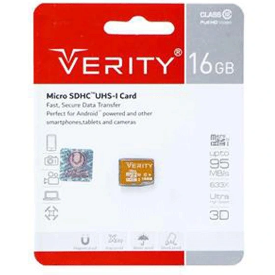 خرید و قیمت VERITY 16G رم میکرو اس دی | ترب
