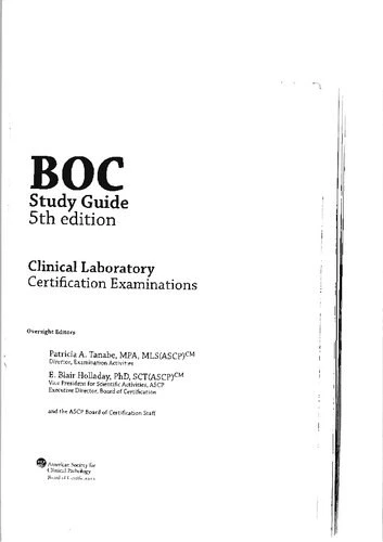 خرید و قیمت دانلود کتاب BOC (Board of Certification) Study Guide for ...
