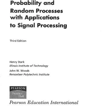 خرید و قیمت دانلود کتاب Probability and Random Processes with Applications to Signal Processing ...