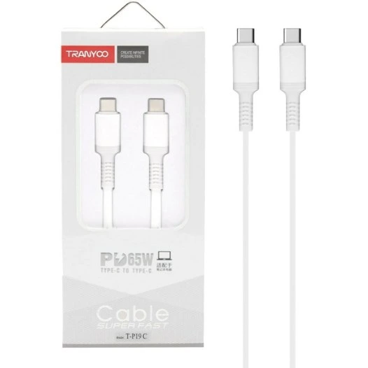 خرید و قیمت کابل دوسر تایپ سی مدل TRANYOO T-P19C | ترب