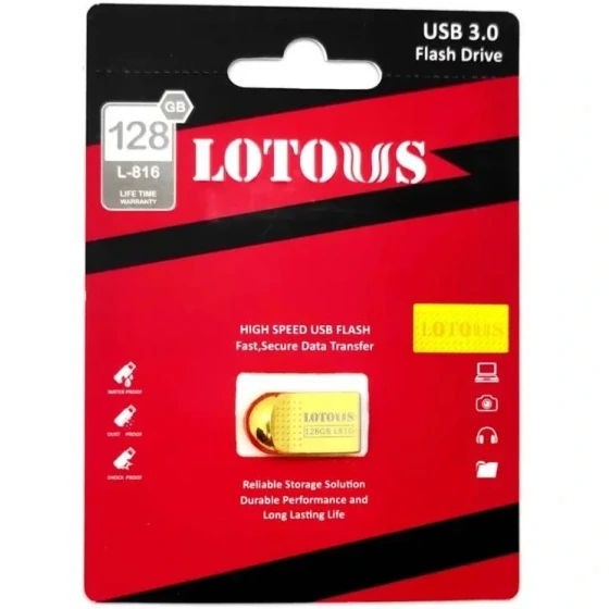 خرید و قیمت فلش مموری لوتوس مدل L816 ظرفیت 128 گیگابایت | ترب