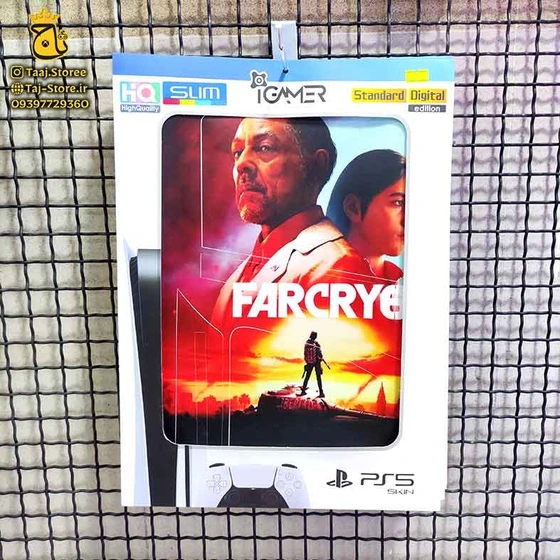 خرید و قیمت اسکین کنسول ps5 طرح فارکرای | ترب