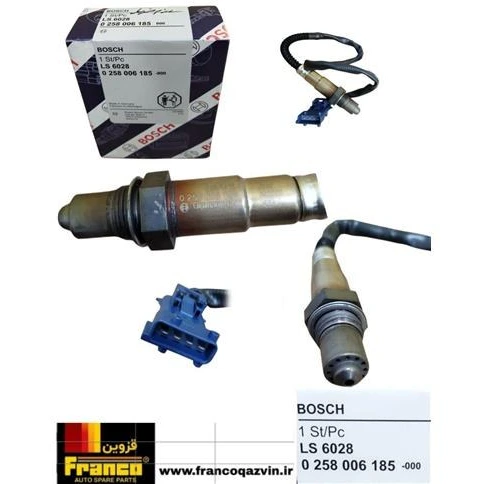 خرید و قیمت سنسور اکسیژن ساژم سیم متوسط سوکت آبی پرشیا BOSCH JHY | ترب