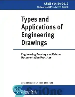 خرید و قیمت دانلود کتاب ASME Y14.24-2012 - Types and Applications of ...