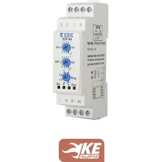 خرید و قیمت تایمر آنالوگ تکرار شونده ریلی KRK مدل SZR-M4 | ترب