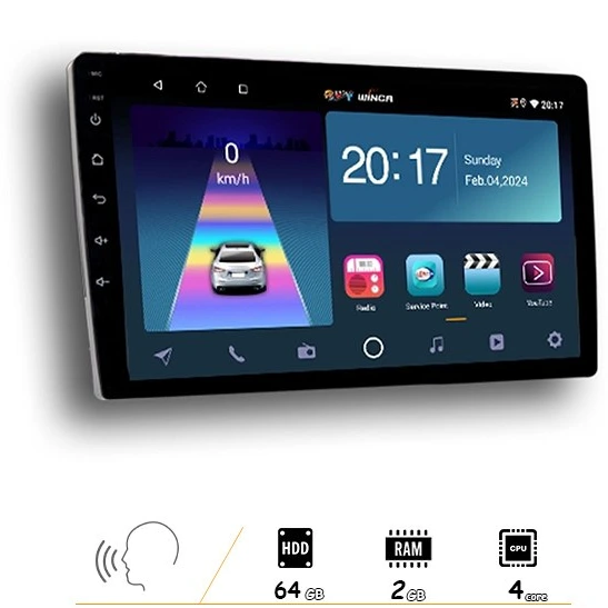 خرید و قیمت مانیتور 9 اینچ برند وینکا سری RL855 رم 2 گیگ | ترب