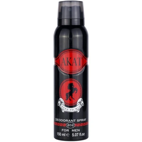 خرید و قیمت اسپری خوشبوکننده بدن مردانه آکات کد 202 Akat Deodorant ...