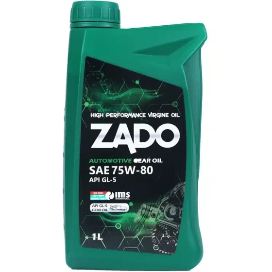 خرید و قیمت روغن گیربکس دنده دستی برند زادو 75W-80 GL5 تکی و کارتن 12 ...
