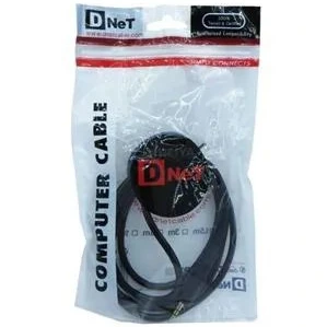 خرید و قیمت کابل AUX برند Dnet طول 3 متر رنگ سیاه | ترب