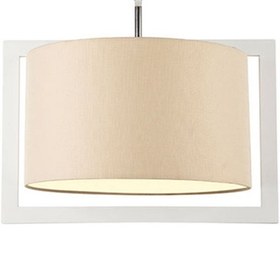 خرید و قیمت چراغ آویز چشمه نور کد A7035/1H-WT-CR شید کرم | ترب