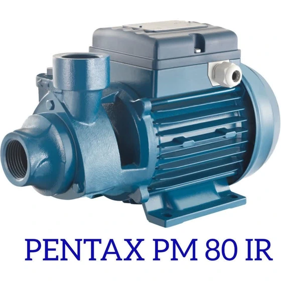 خرید و قیمت پمپ آب پنتاکس 1 اسب، 55 متر، تک فاز، مدل PM80-IR ، ساخت ایران | ترب
