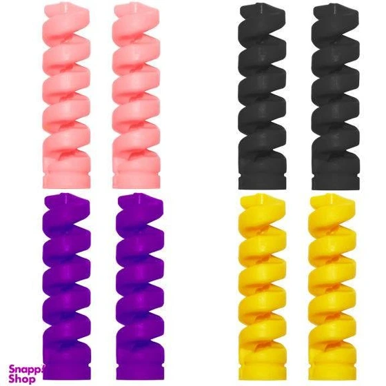 خرید و قیمت محافظ کابل مدل DST-Spring-10 مجموعه 8 عددی | ترب