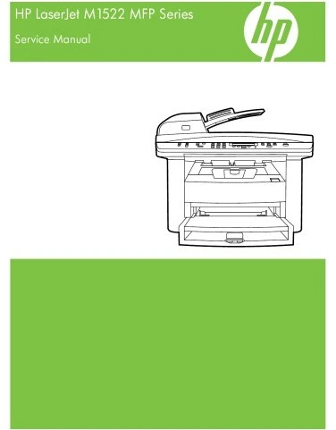 خرید و قیمت دانلود کتاب HP LaserJet M1522 MFP (service manual) | ترب