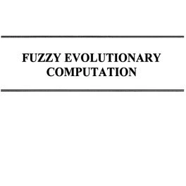 خرید و قیمت دانلود کتاب Fuzzy Evolutionary Computation ویرایش 1 | ترب