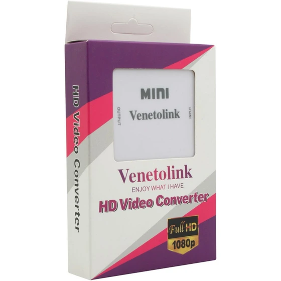 خرید و قیمت تبدیل HDMI به AV مدل Mini Venetolink | ترب