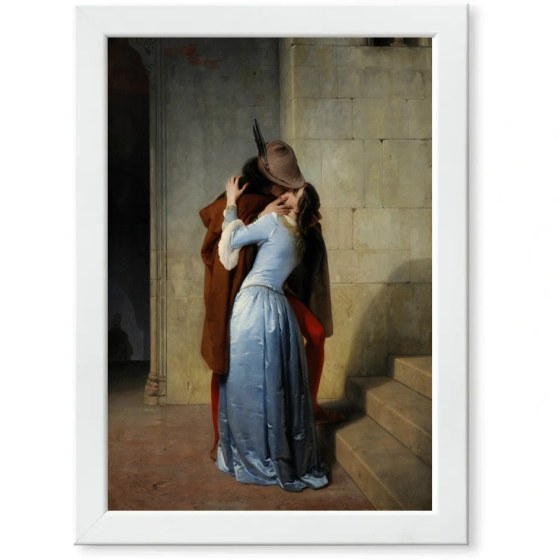 خرید و قیمت تابلو بوسه فرانچسکو هایز | ترب