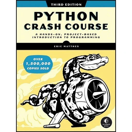 خرید و قیمت کتاب زبان اصلی Python Crash Course rd Edition اثر Eric ...