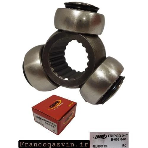 خرید و قیمت سه شاخه پلوس پژو 206 – 21 خار TOSAN | ترب