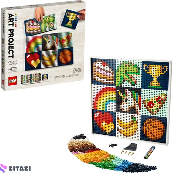 خرید و قیمت ست لگو سری آرت طرح پروژه هنر کد 21226 Lego Art Art Project ...