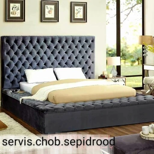 خرید و قیمت تخت و سرویس خواب دونفره چستر مدرن | ترب