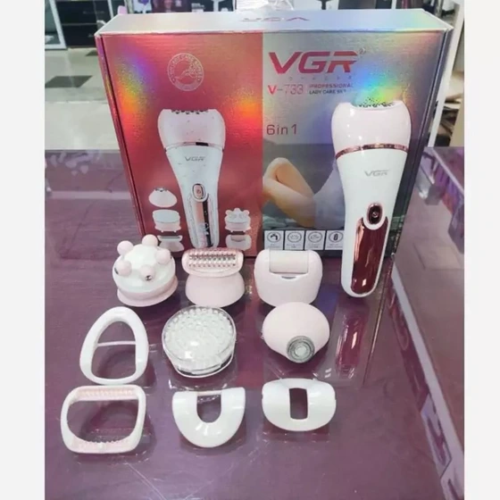 خرید و قیمت اپیلیدی و موکن زنانه 6 کاره vgr مدل v -733 | ترب